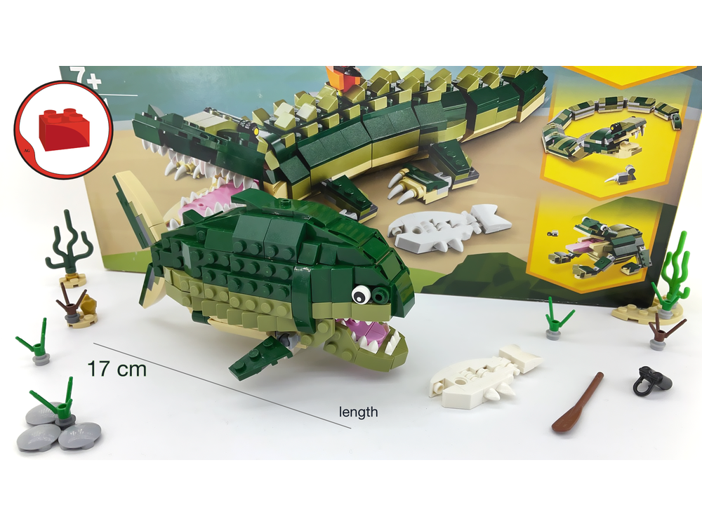 Lego Moc Big Piranha Lego Creator 31121 By Bricks Ideas Rebrickable