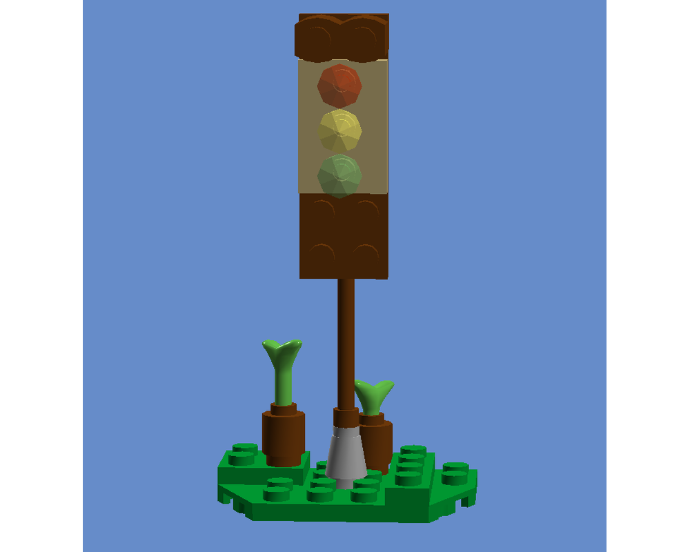 LEGO MOC 70400 Traffic Light by lorien_tirith | Rebrickable - Build ...
