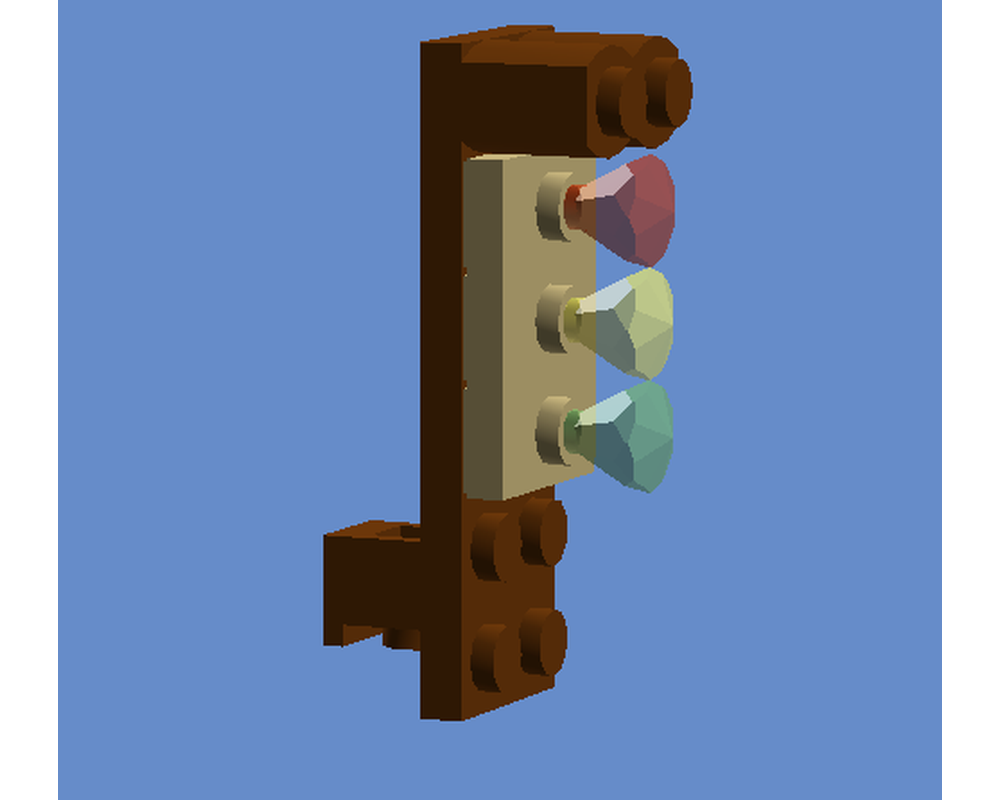 LEGO MOC 70400 Traffic Light by lorien_tirith | Rebrickable - Build ...