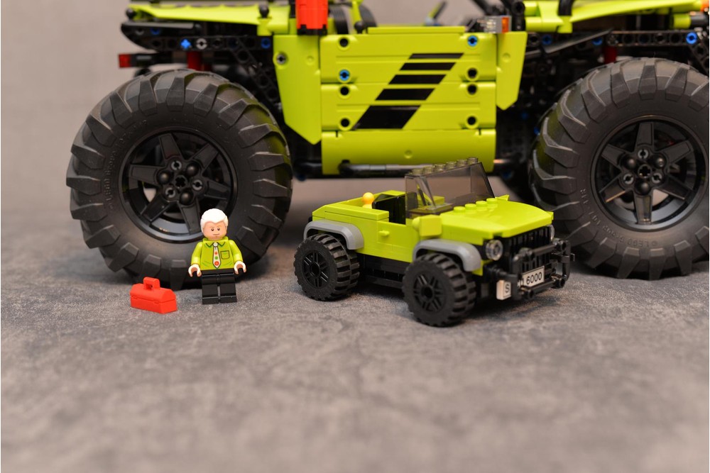 LEGO MOC Small JEEP Wrangler by Stanislav | Rebrickable - Build with LEGO