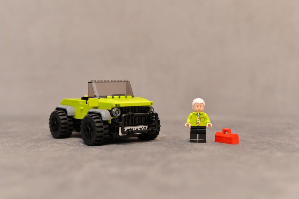LEGO MOC Small JEEP Wrangler by Stanislav | Rebrickable - Build with LEGO