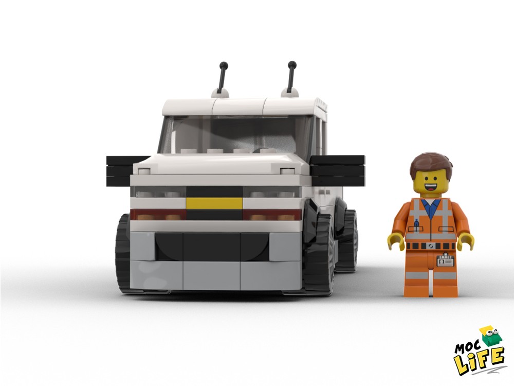 LEGO MOC-100919 Chevrolet Silverado 1500 quad cab long bed slammed by ...