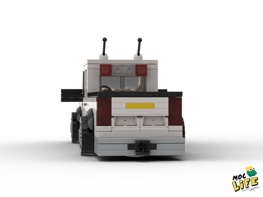LEGO MOC Chevrolet Silverado 1500 quad cab long bed slammed by MocLife ...
