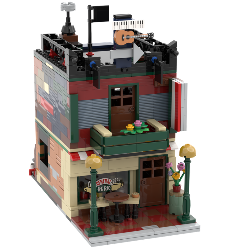 LEGO MOC House of Friends (21319 "Central Perk" Alternative Build) LEGO MOC by smertullus ...