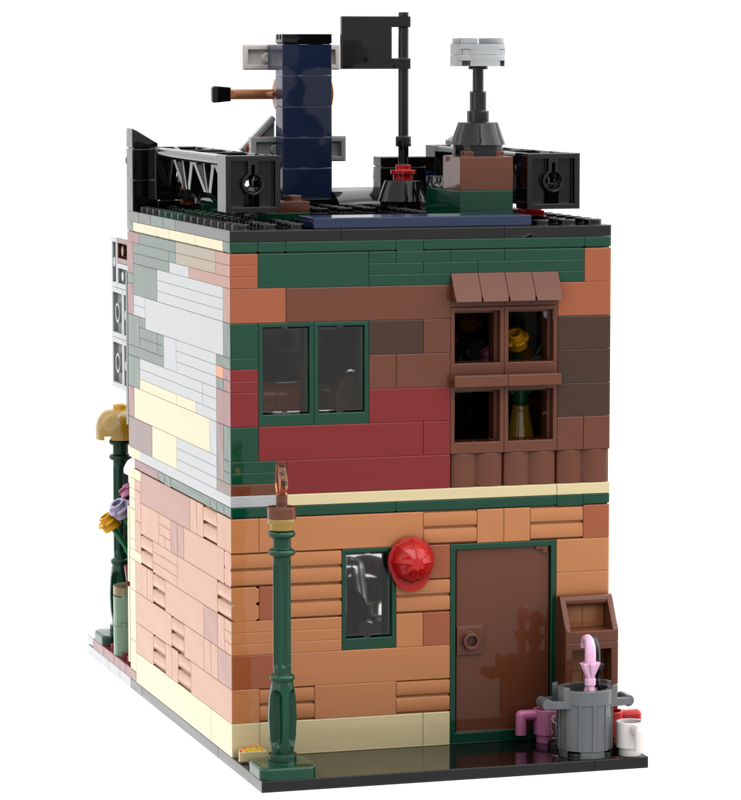 LEGO MOC House of Friends (21319 "Central Perk" Alternative Build) LEGO MOC by smertullus ...