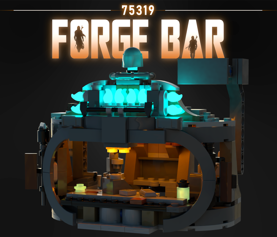 LEGO MOC Forge Bar by dorianbricktron | Rebrickable - Build with LEGO