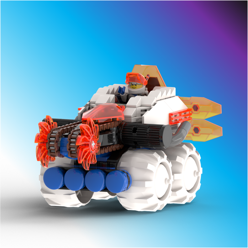 LEGO MOC Heavy Ice Breaker - 6814 by the_bricked_cave | Rebrickable ...