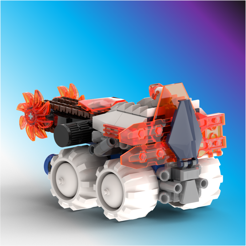 LEGO MOC Heavy Ice Breaker - 6814 by the_bricked_cave | Rebrickable ...