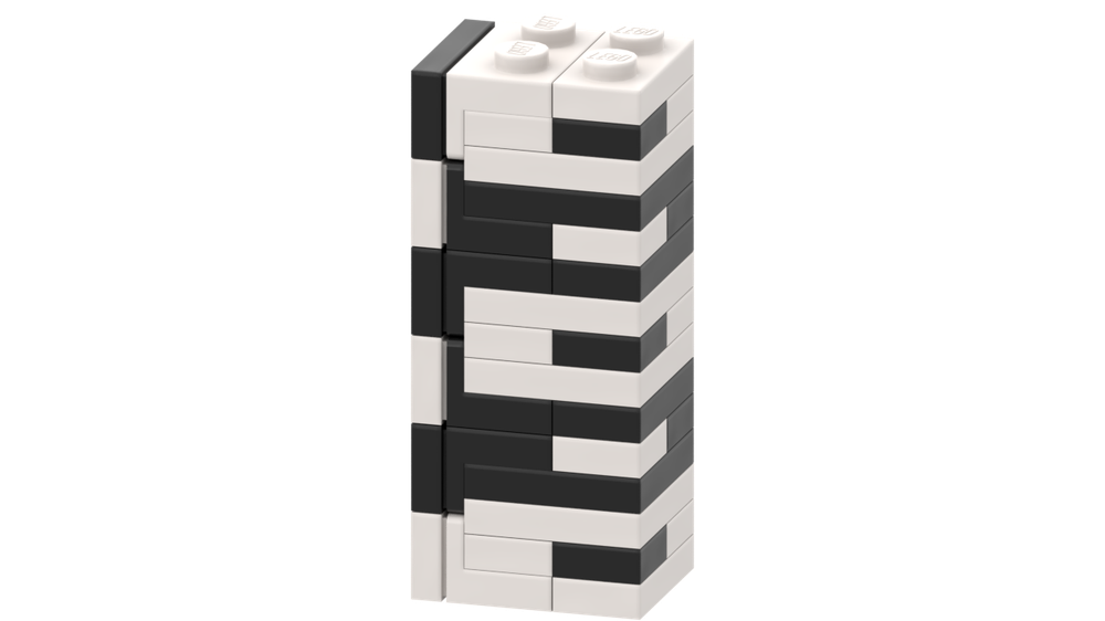 LEGO MOC Brickometer - brick, plate, and stud ruler by Steinklein ...