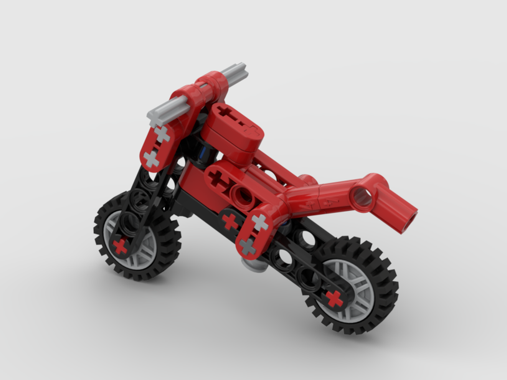LEGO MOC Mini cross motorcycle by LegoTruckStop | Rebrickable - Build ...