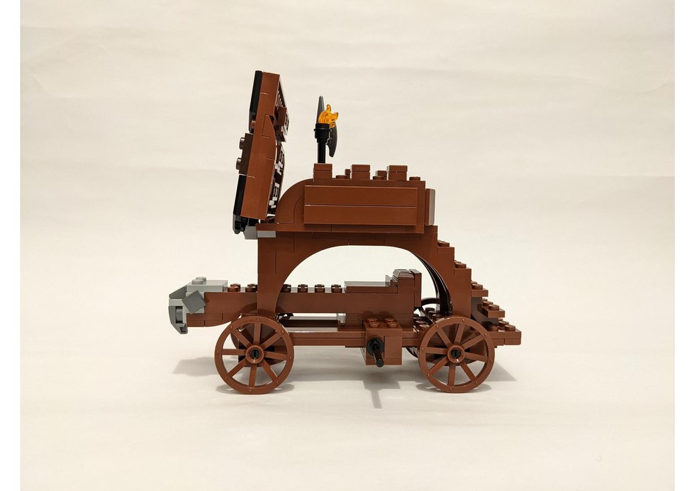 Lego Moc The Blacksmiths Battering Ram By Brixremix Rebrickable