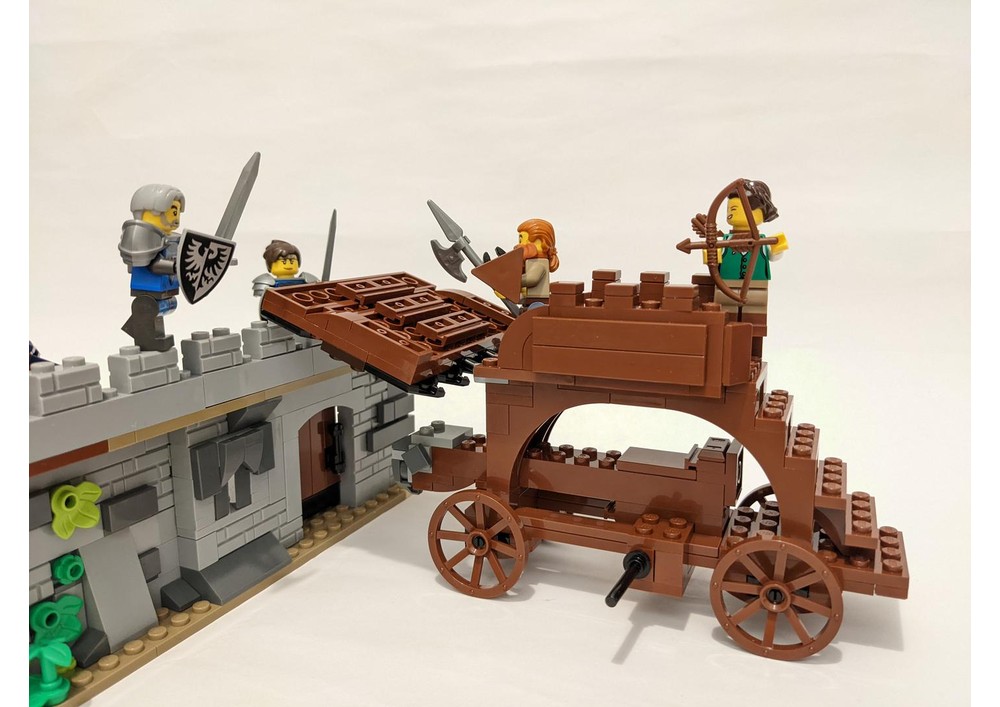 Lego Moc The Blacksmiths Battering Ram By Brixremix Rebrickable