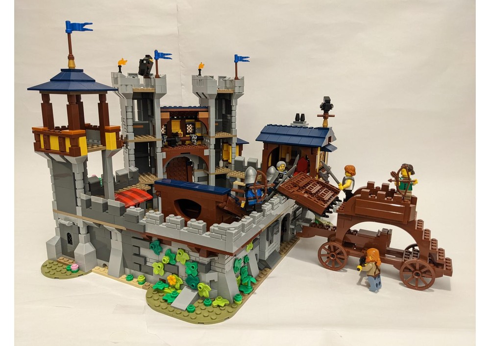 Lego Moc The Blacksmiths Battering Ram By Brixremix Rebrickable