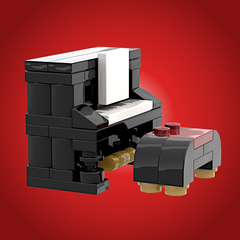 LEGO MOC The Piano by matthouse | Rebrickable - Build with LEGO