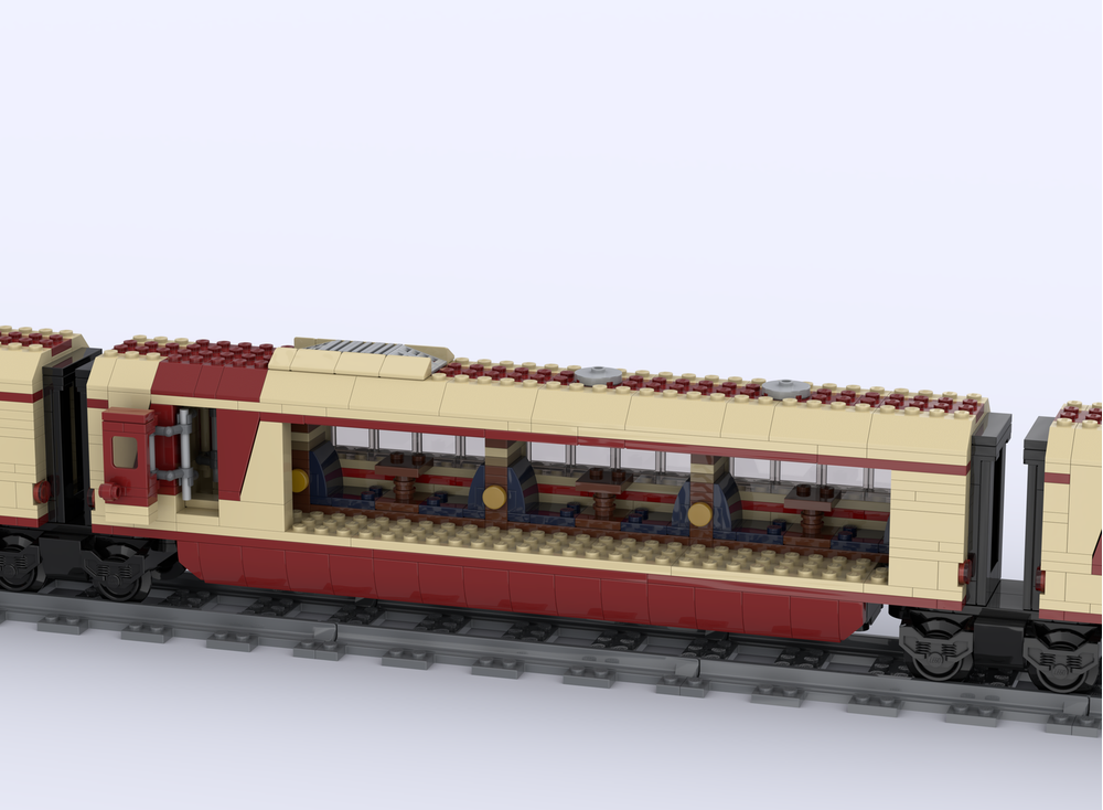 LEGO MOC City Express by revilor | Rebrickable - Build with LEGO