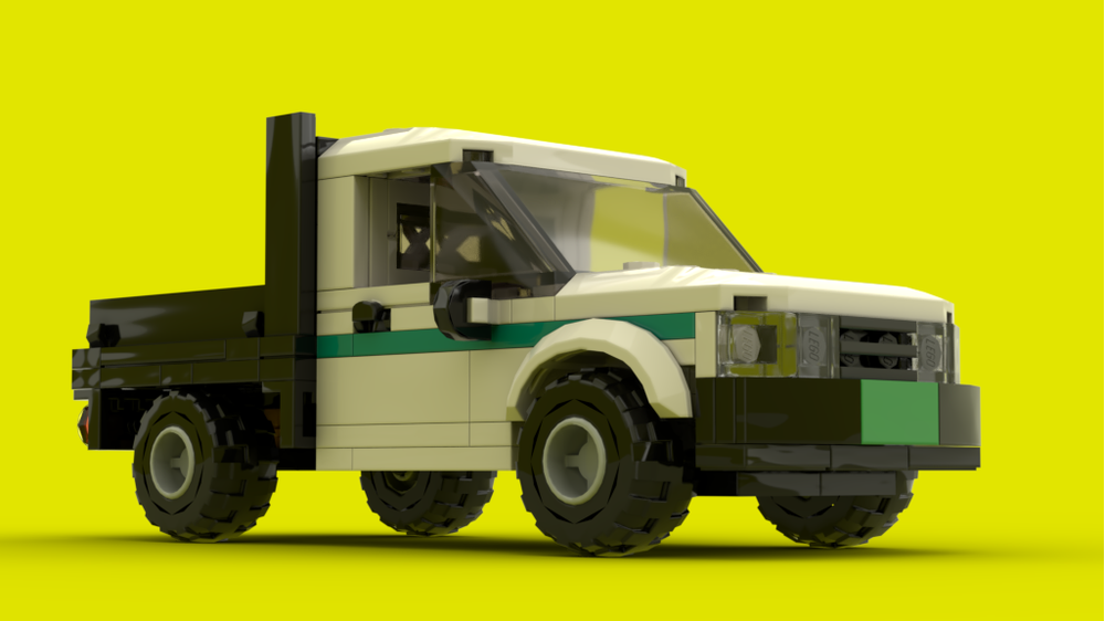 LEGO MOC Ford Ranger Flatbed by Artifice | Rebrickable - Build with LEGO