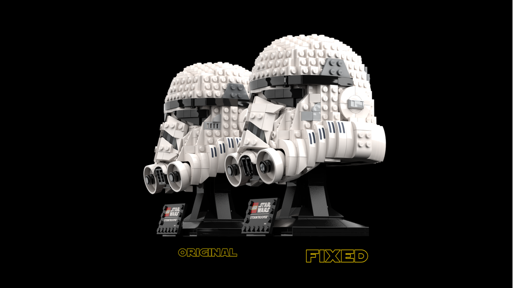 Lego Moc Storm Trooper Fixed Version By Saezher Rebrickable Build
