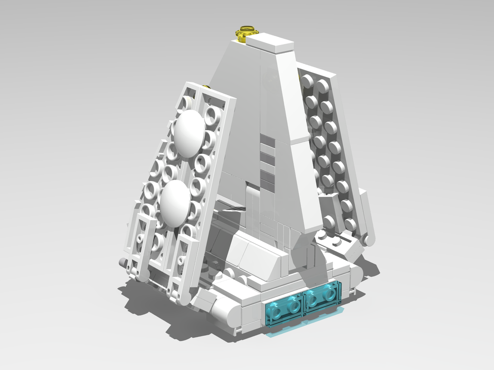 Lego Moc Micro Imperial Shuttle By Ckakka2 Rebrickable Build With Lego