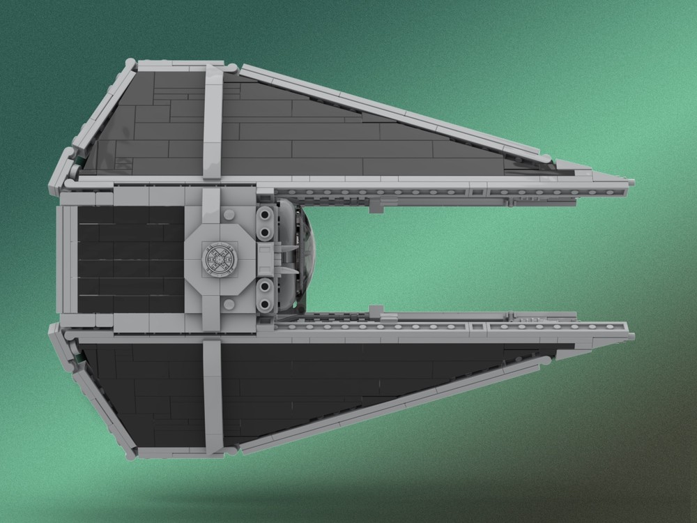 Lego Moc Tie In Interceptor Minifig Scale By Thomin Rebrickable
