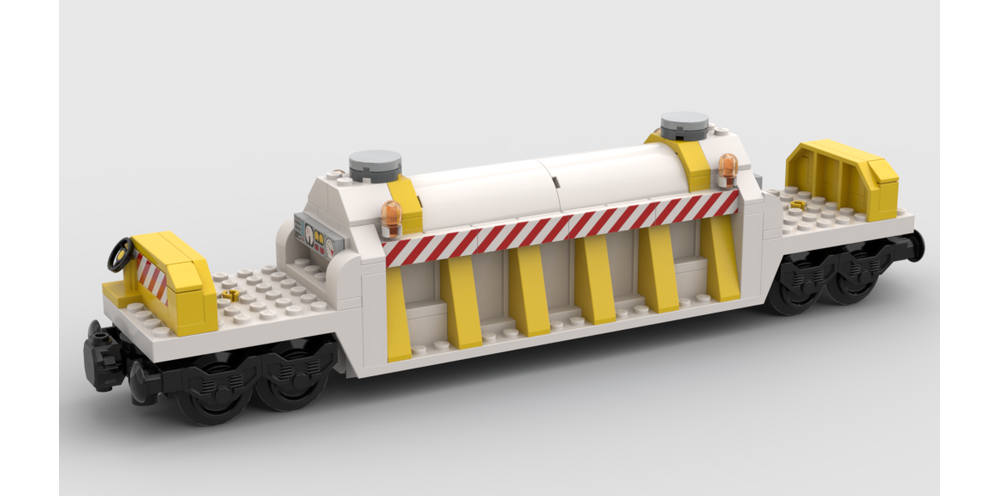 LEGO MOC Radioactive Waste Car by Rocket Racer318 | Rebrickable - Build ...