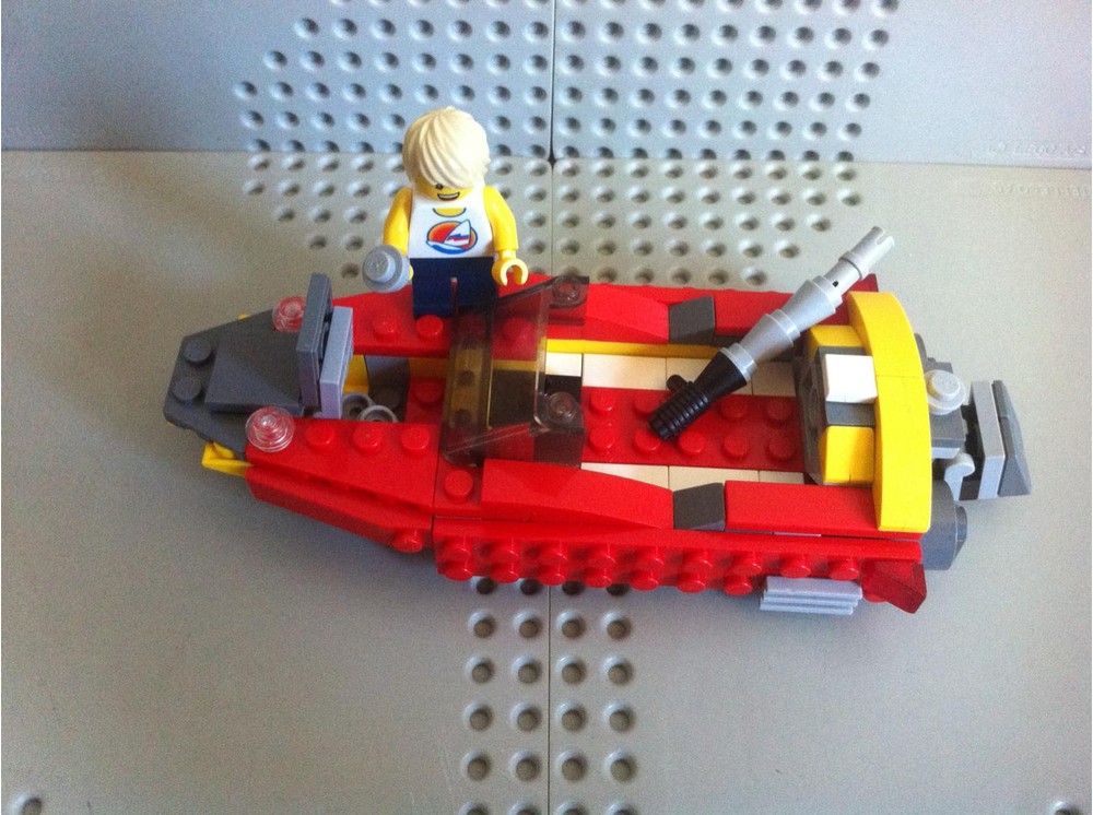 LEGO MOC 5866 Motorboat by Turbo8702 | Rebrickable - Build with LEGO