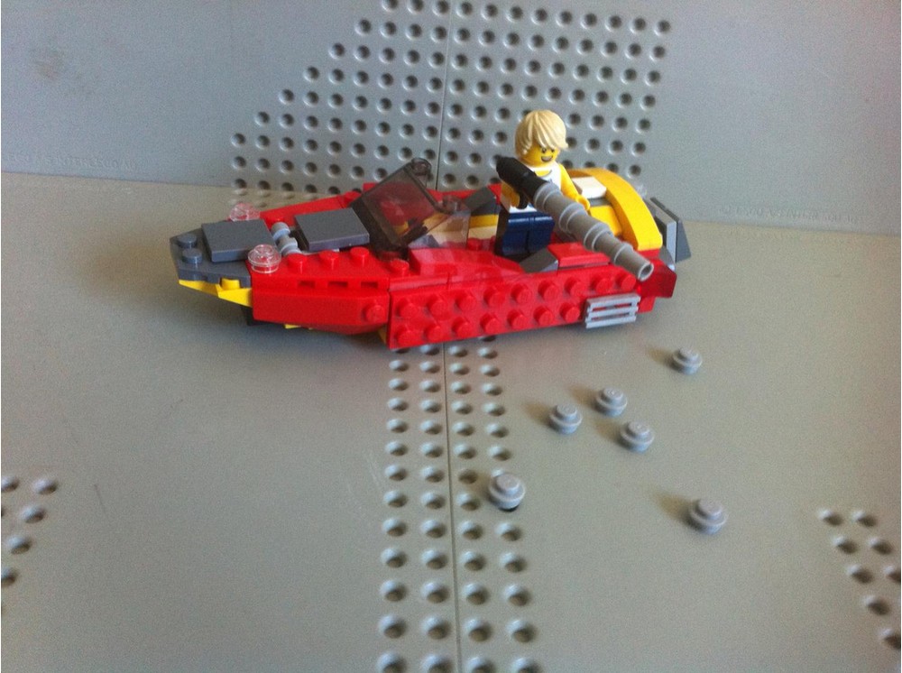 LEGO MOC 5866 Motorboat by Turbo8702 | Rebrickable - Build with LEGO