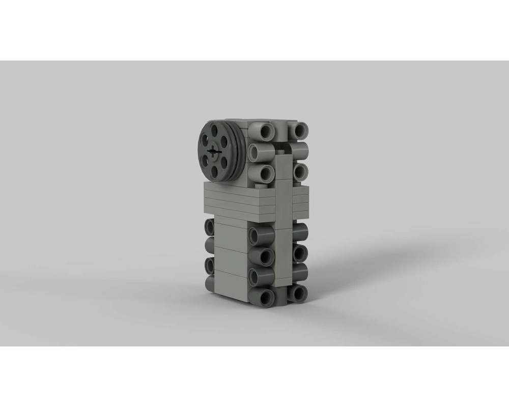 LEGO MOC Large Angular Motor by Edo99 | Rebrickable - Build with LEGO