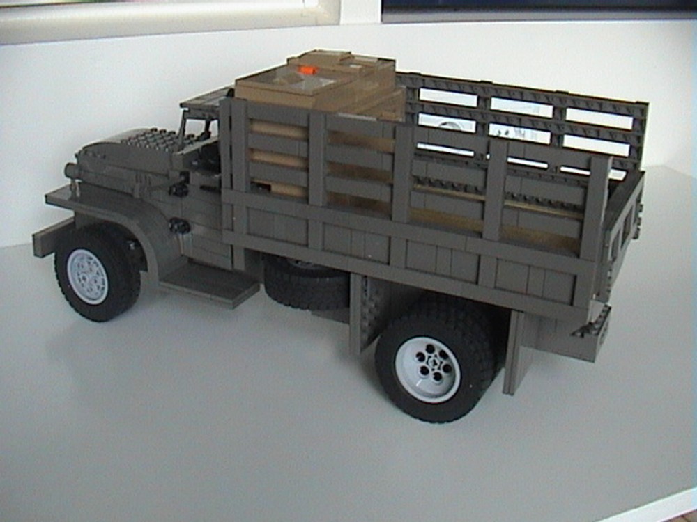 LEGO MOC Chevrolet G-7107 WWII Army Truck by Lucky-Ramses | Rebrickable ...