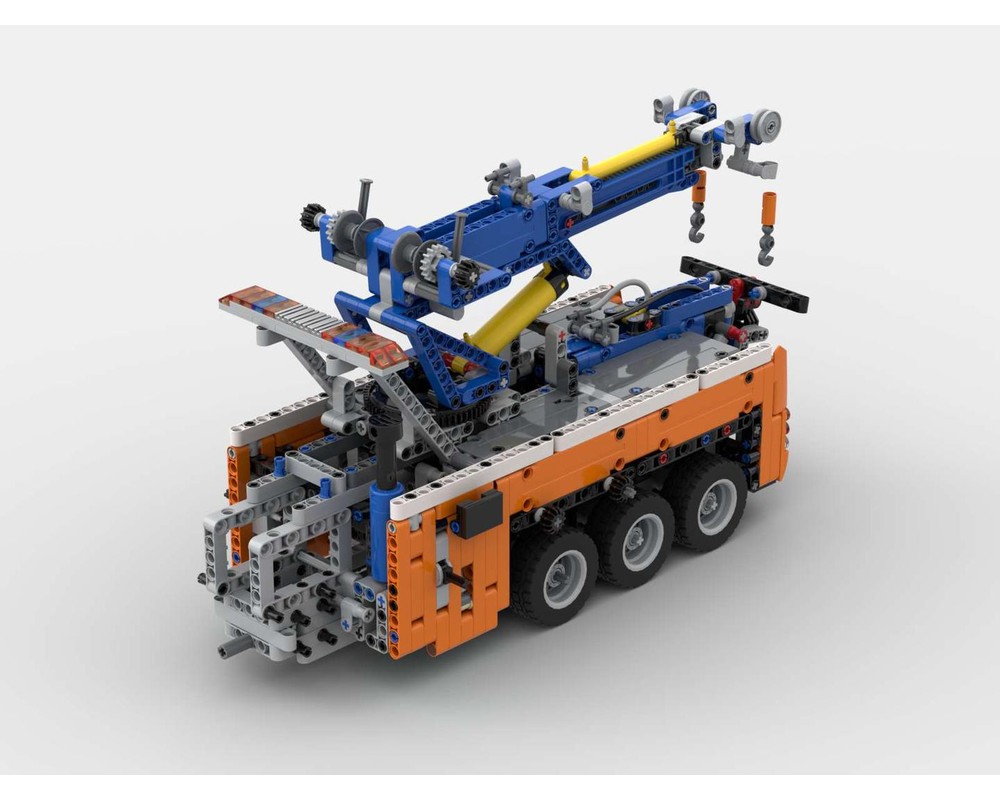 LEGO MOC RC/PU Tow Truck - Lego 42128 modification by mkolar ...