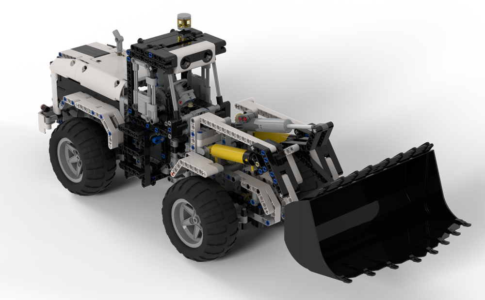 LEGO MOC Wheel Loader RI by Tykenen | Rebrickable - Build with LEGO