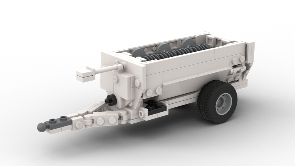 LEGO MOC Kuhn Feed Wagon by Yellow.LXF | Rebrickable - Build with LEGO