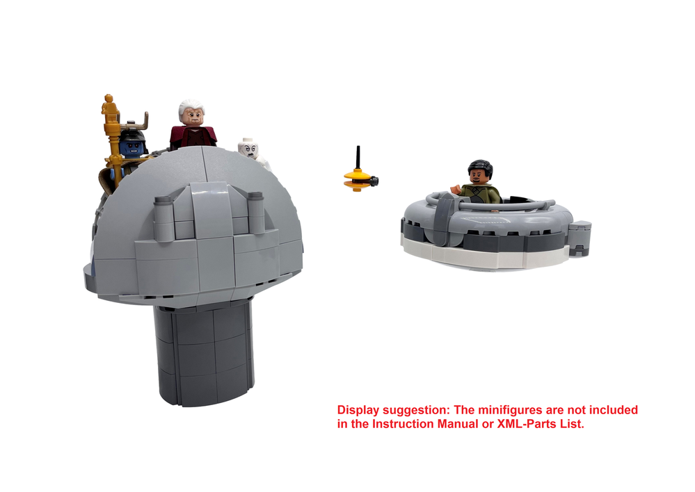 LEGO MOC Coruscant Galactic Senate MOC by thecreatorrmocs | Rebrickable ...