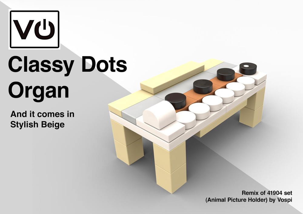 LEGO MOC Classy Dots Organ by Vospi and Fantazerka | Rebrickable ...