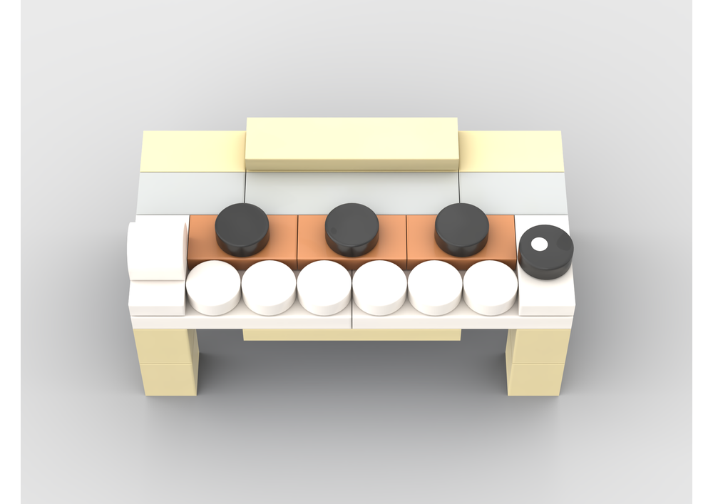 LEGO MOC Classy Dots Organ by Vospi and Fantazerka | Rebrickable ...