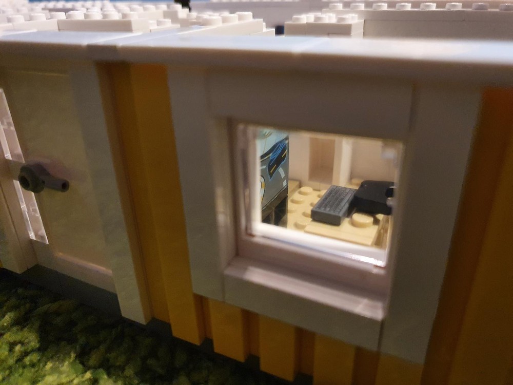 LEGO MOC Minifig/minidoll scale house by jek | Rebrickable - Build with ...