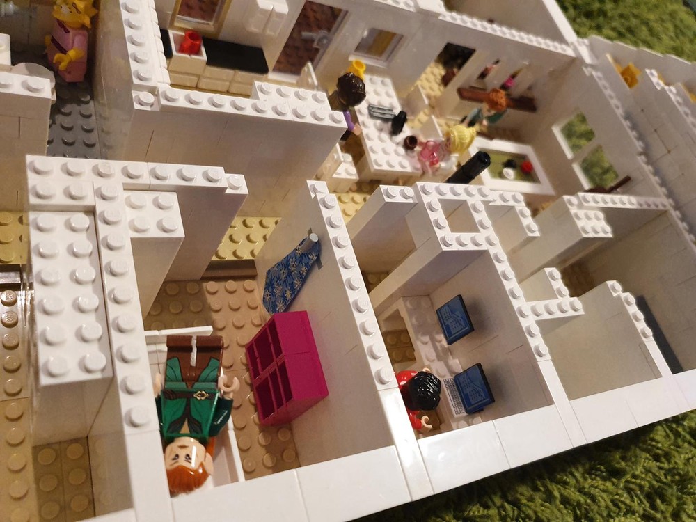 LEGO MOC Minifig/minidoll scale house by jek | Rebrickable - Build with ...