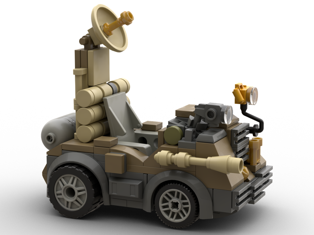 LEGO MOC Nostromo Survey Buggy by lordfrito | Rebrickable - Build with LEGO