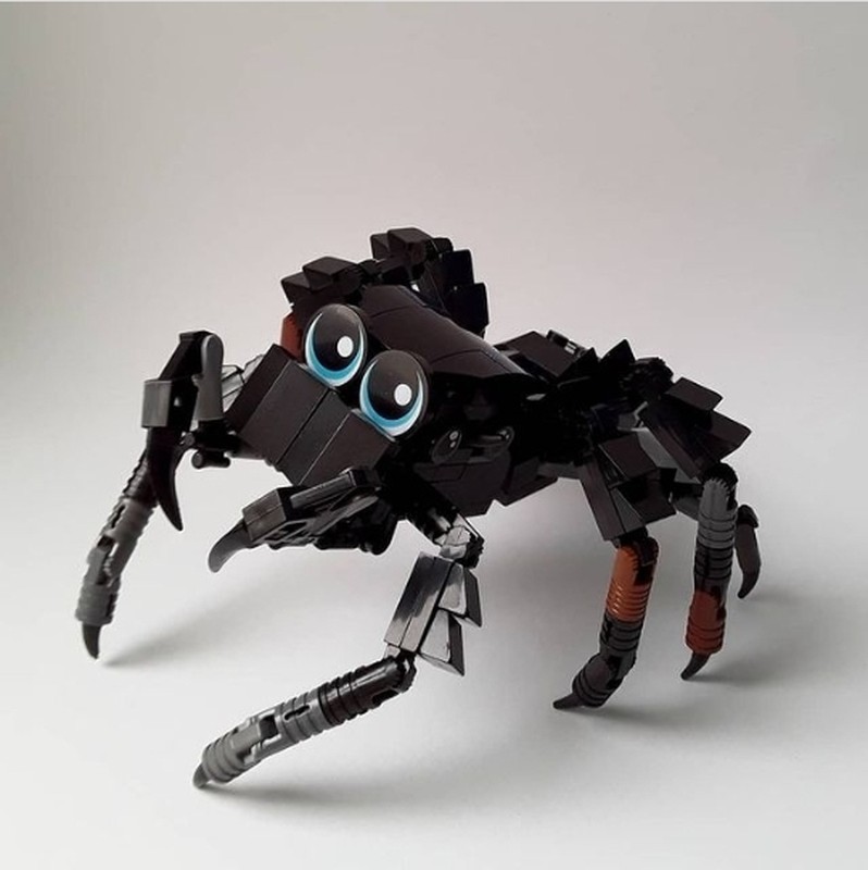 LEGO MOC cute spider) by eva_brick_ | Rebrickable - Build with LEGO