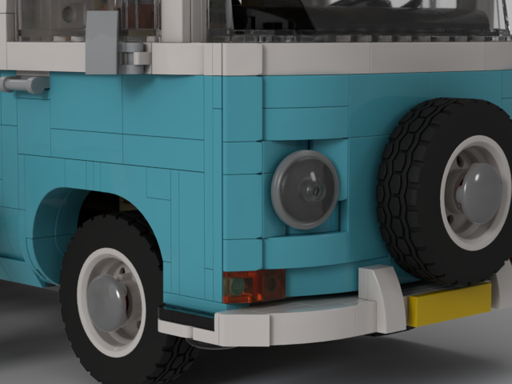 LEGO MOC Volkswagen T2 10279 MOD by atkinson76 | Rebrickable - Build ...