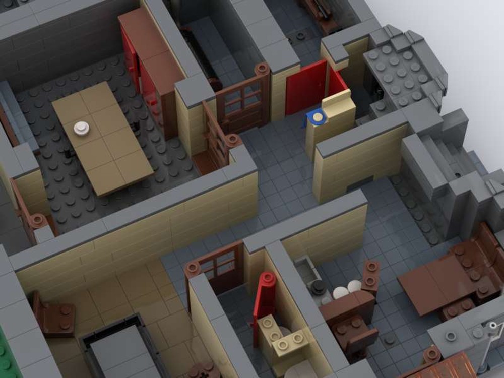 LEGO MOC YMCA House by Christoph Eckhardt | Rebrickable - Build with LEGO