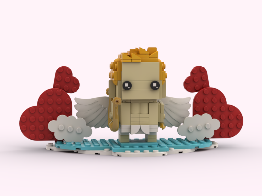 LEGO MOC Valentine's Cupido by GetMeBricked | Rebrickable - Build with LEGO