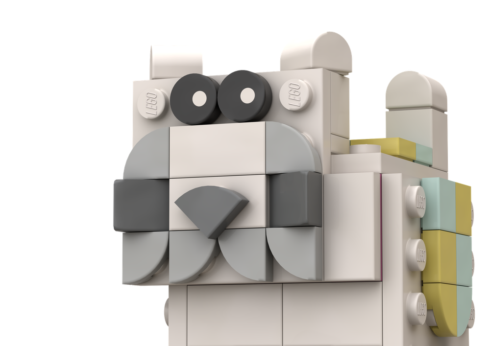 LEGO MOC Miniature Schnauzer by Vospi and Fantazerka | Rebrickable ...
