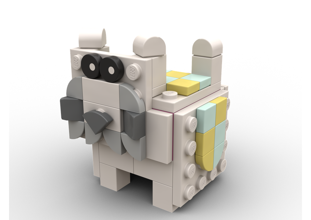 LEGO MOC Miniature Schnauzer by Vospi and Fantazerka | Rebrickable ...