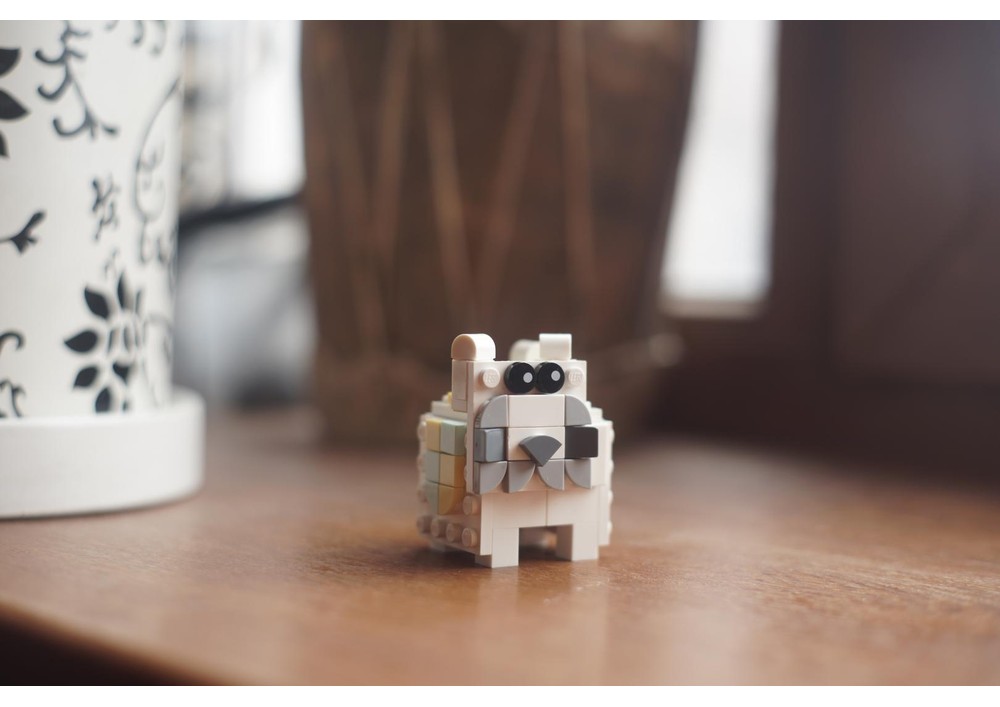 LEGO MOC Miniature Schnauzer by Vospi and Fantazerka | Rebrickable ...