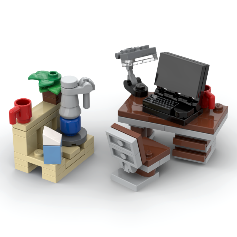 LEGO MOC A Student Workspace by matthouse | Rebrickable - Build with LEGO