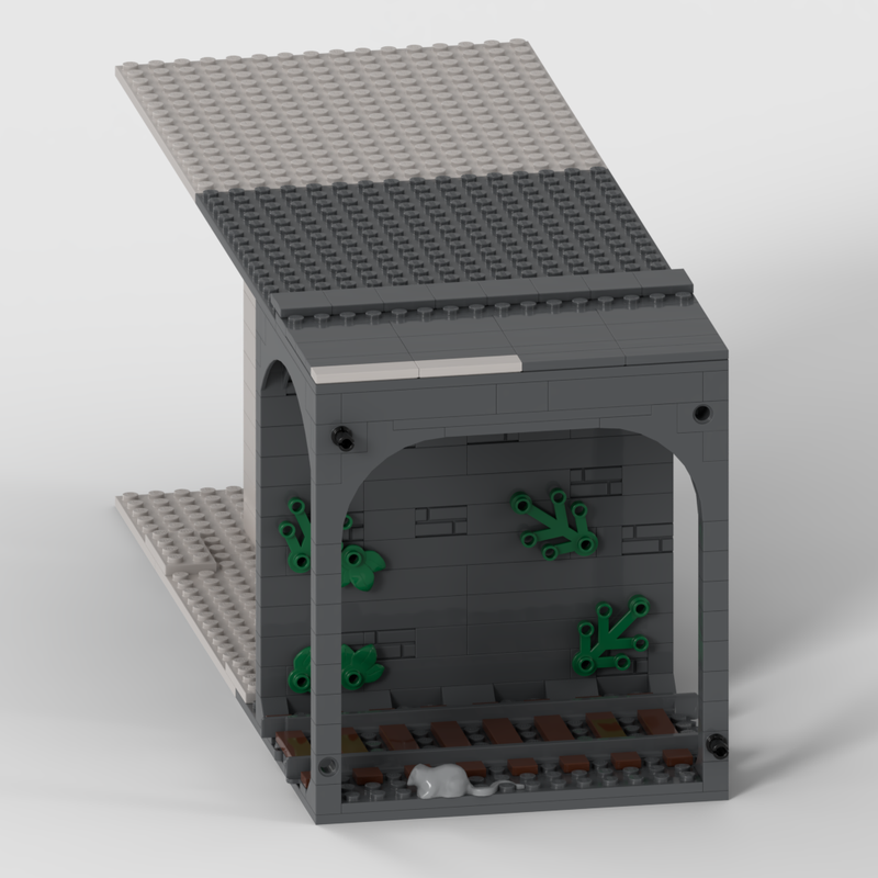 LEGO MOC Basement for moduars: with underground line 1 by Leo G ...