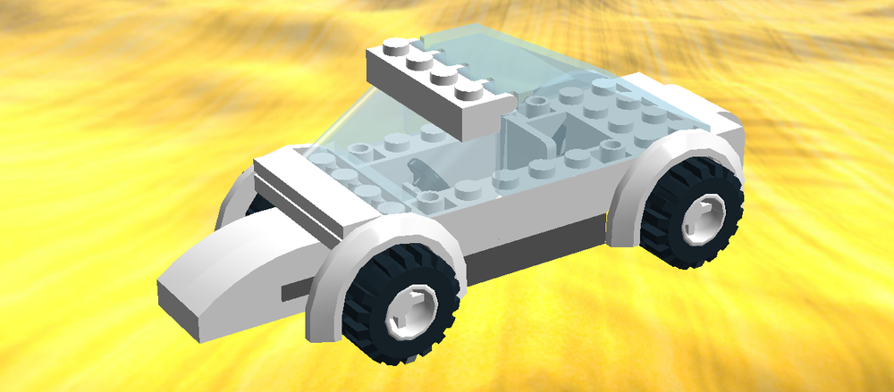 LEGO MOC Little White Car by tstanczyk | Rebrickable - Build with LEGO