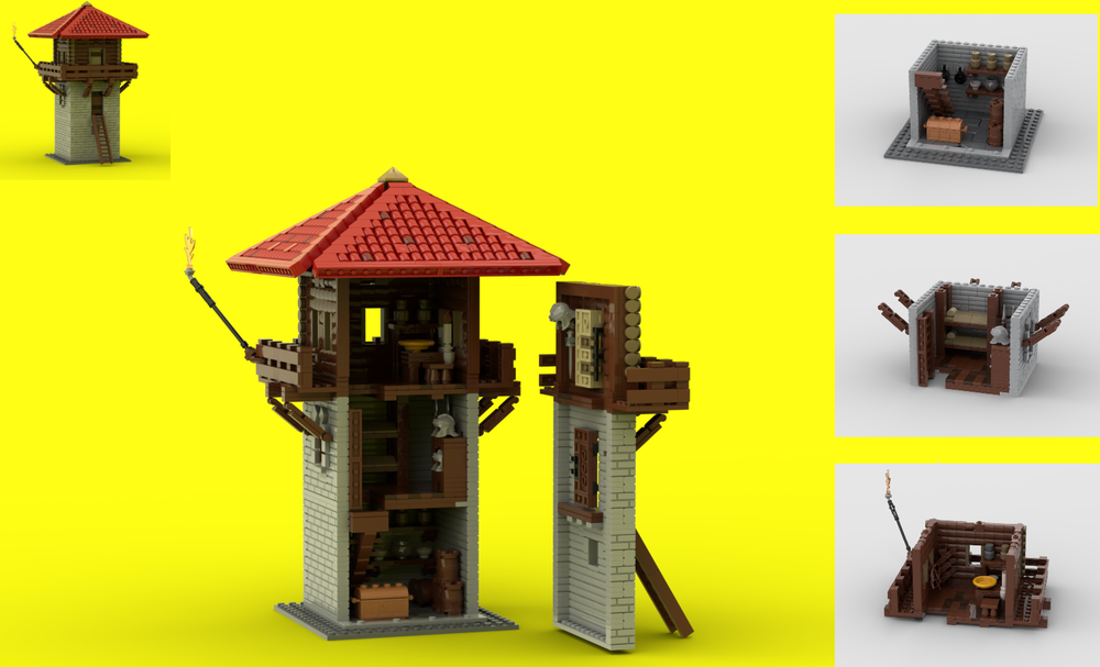 LEGO MOC The Watchtower by anhdoanngoc1991 | Rebrickable - Build with LEGO