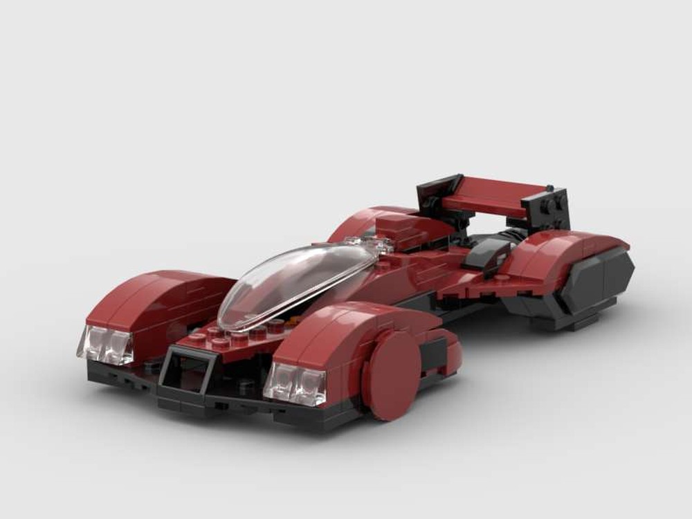 LEGO MOC T4 Concept Racer by Dusty369 | Rebrickable - Build with LEGO