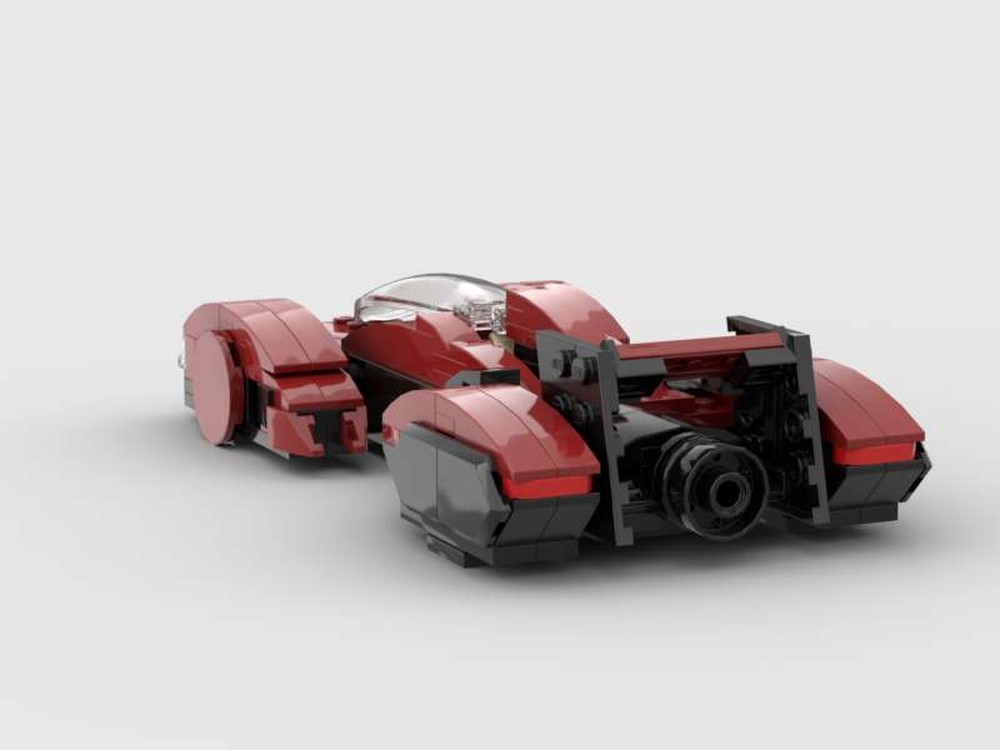 LEGO MOC T4 Concept Racer by Dusty369 | Rebrickable - Build with LEGO